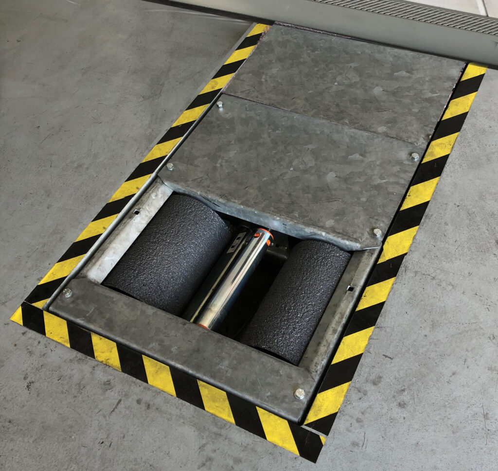 Motorcycle MOT Roller Brake Tester