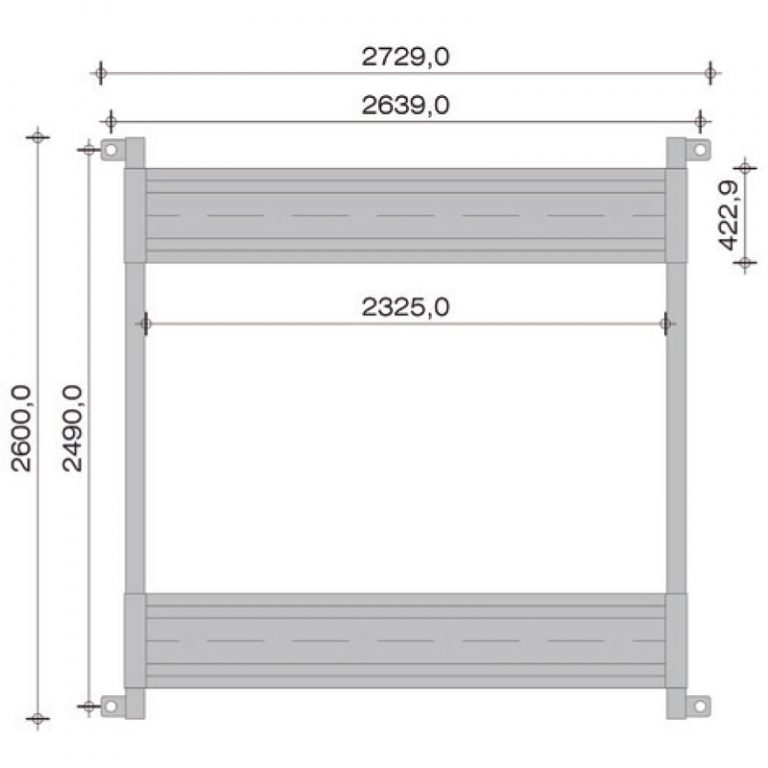 Two Post Ground Care Lift Adapter - RS Workshop Equipment
