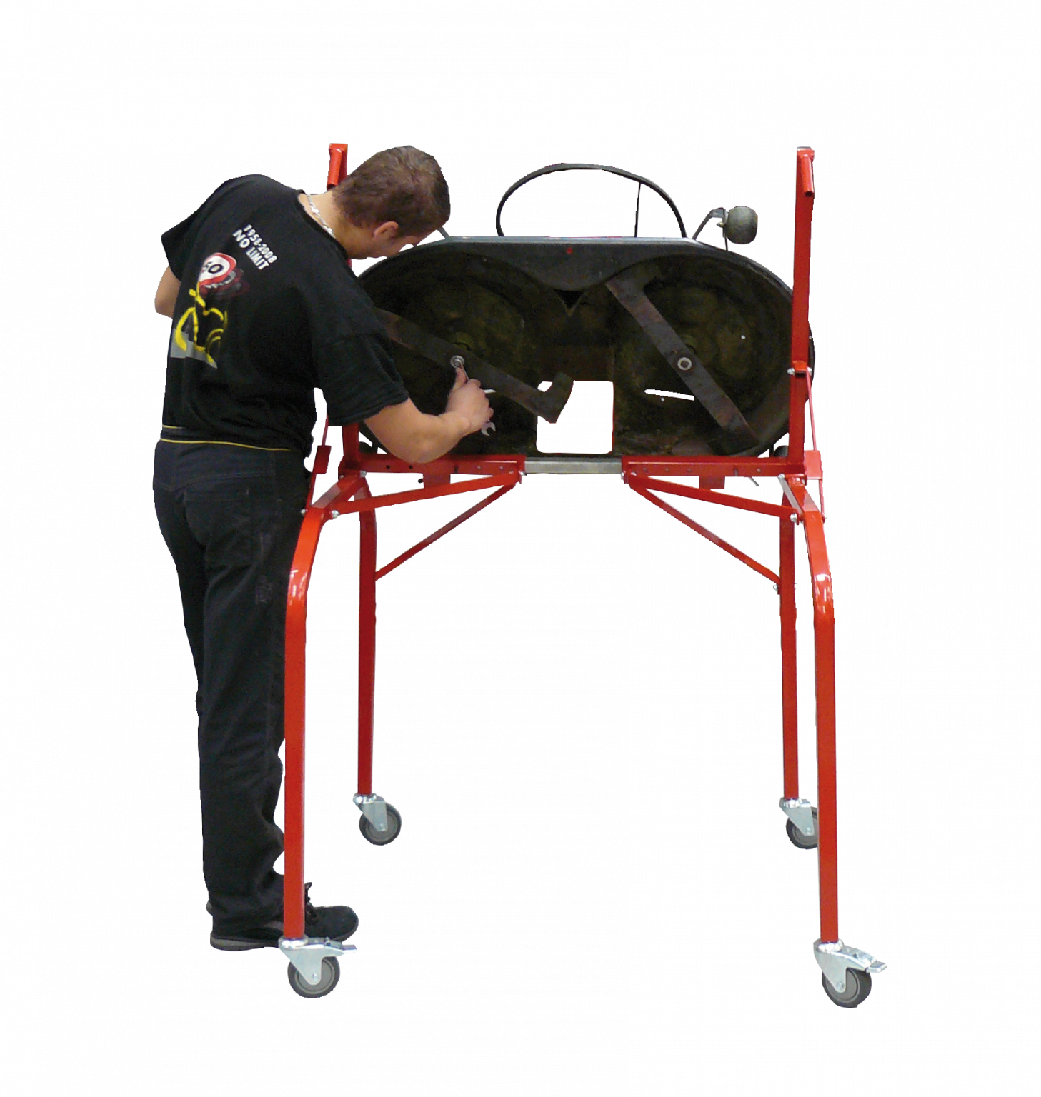BLADE CHAMBER SUPPORT TROLLEY